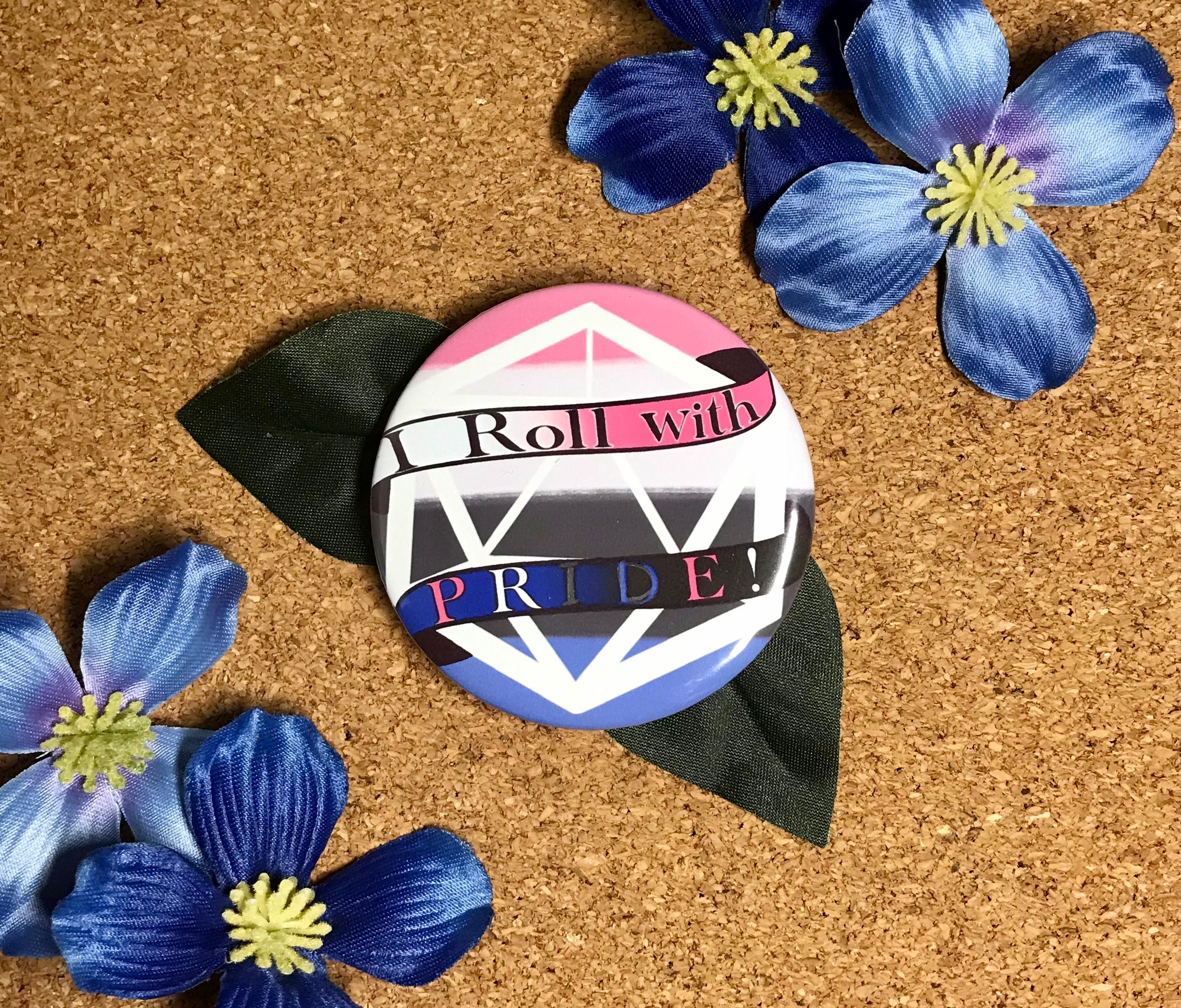 I Roll With Pride D&D Buttons - Etsy