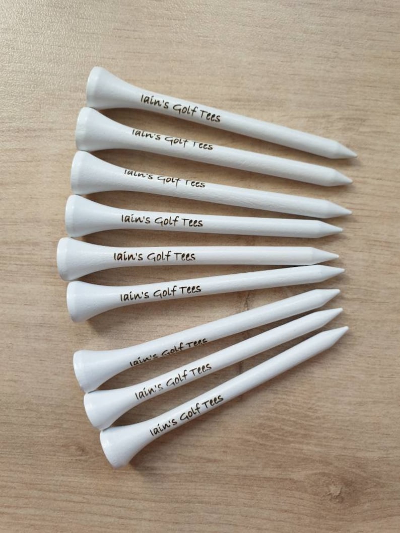 Personalised Golf Tees Personalised Golf Gifts Golf Tee Bag - Etsy UK