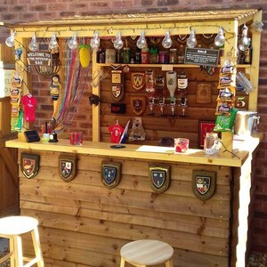 Large Fresh Wood Bar - Etsy UK