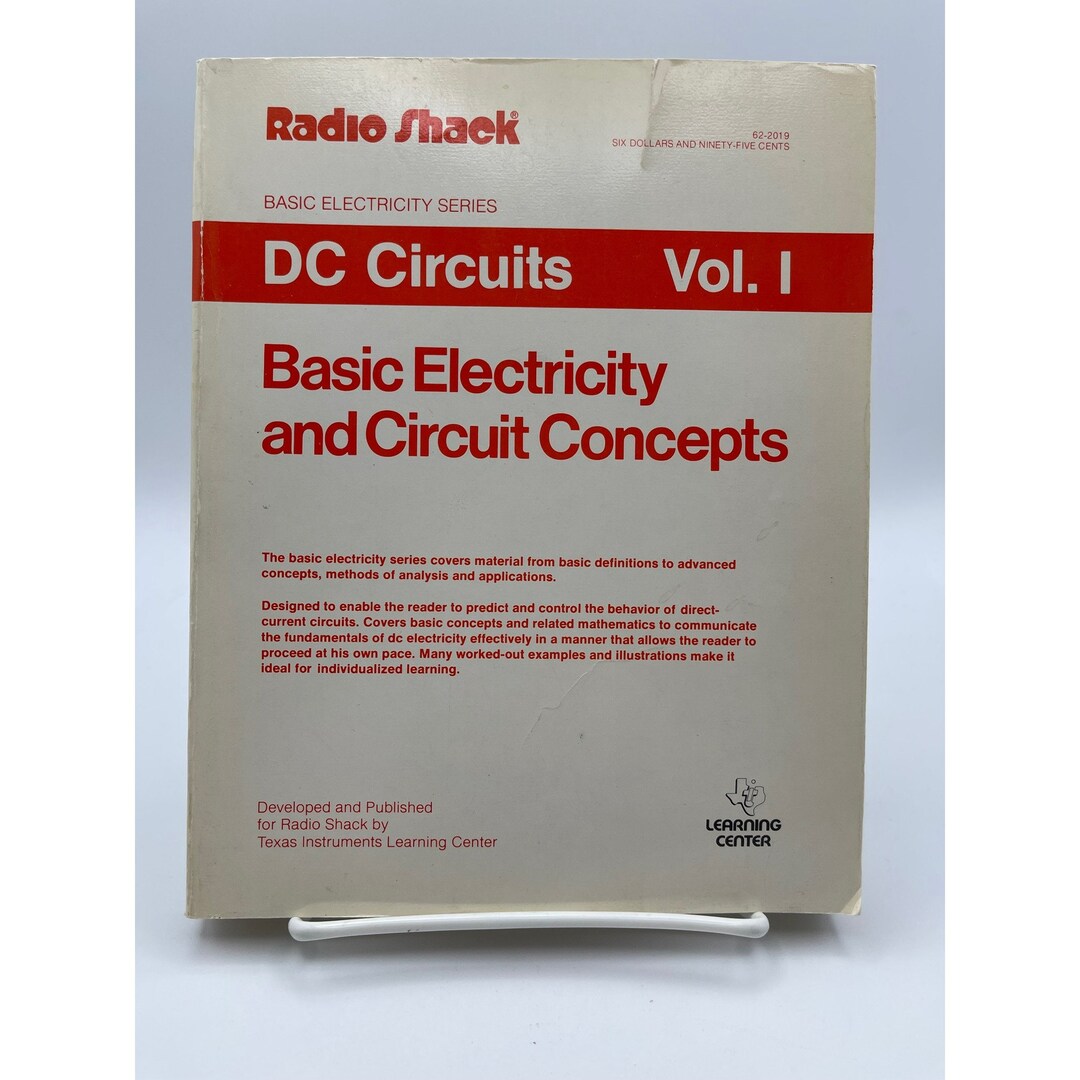 Basic Electricity and Circuit Concepts, Radio Shack, DC Circuits Vol 1 ...
