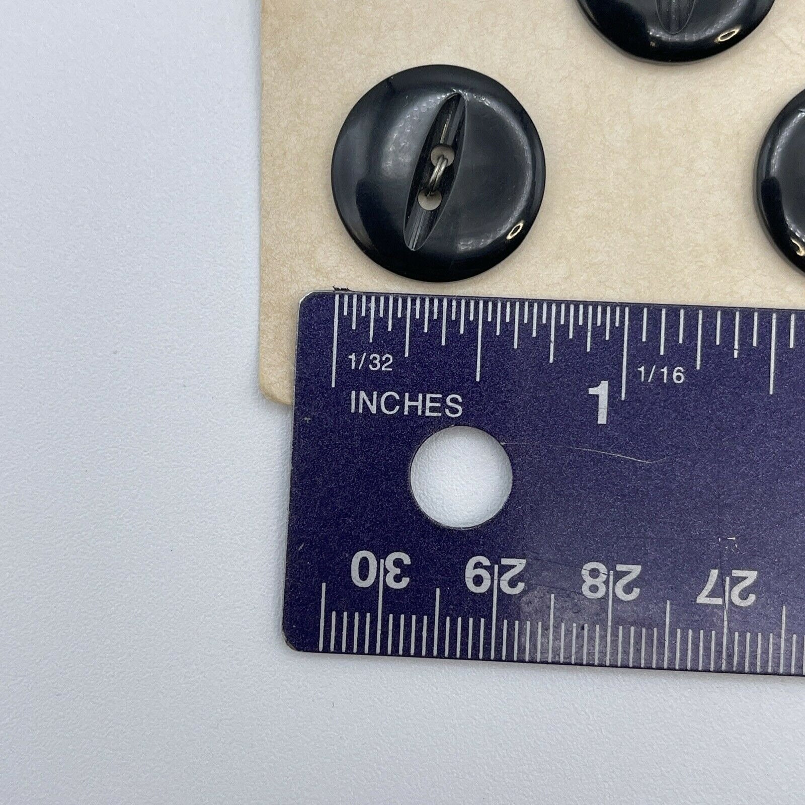 Vintage Pacific Buttons, 10 Count, Original Packaging, , Black W/gray ...