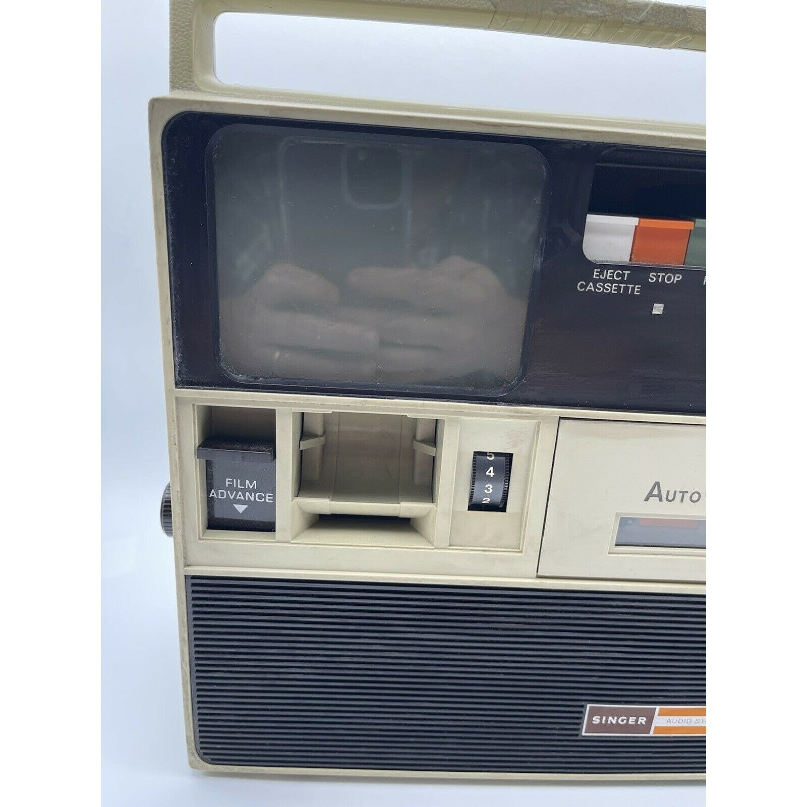 Vintage SINGER Auto-vance II Study Mate Film Viewer & Cassette - Etsy
