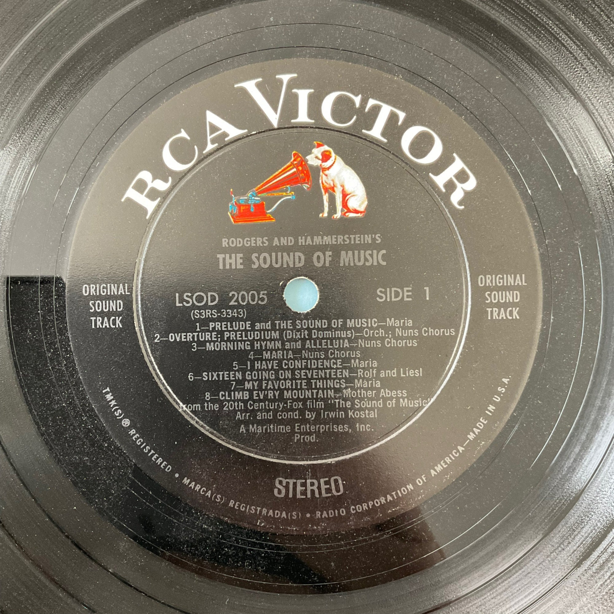 The Sound of Music Vintage Vinyl Record - Etsy