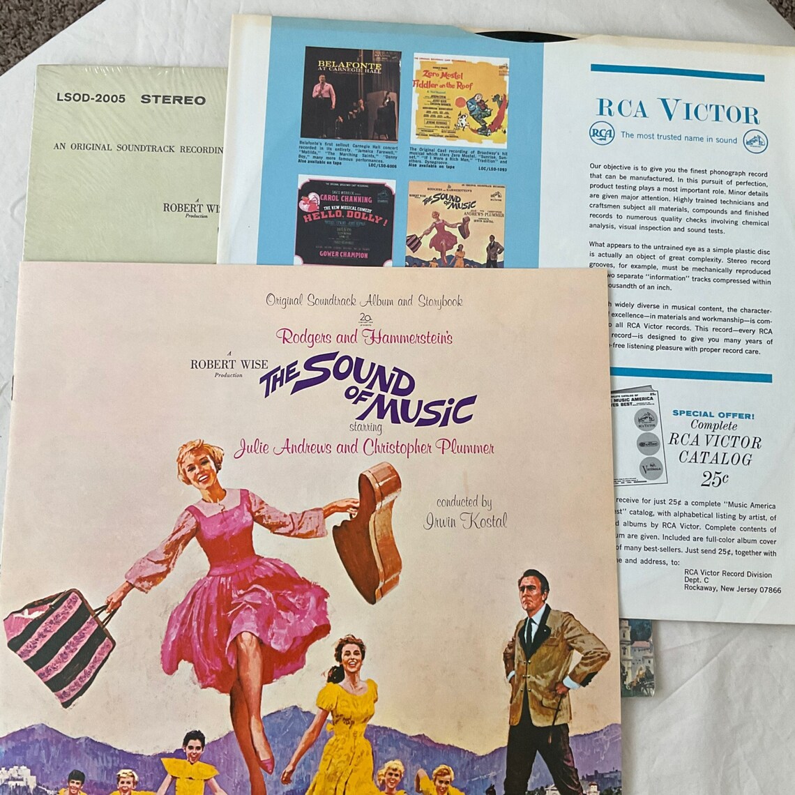 The Sound of Music Vintage Vinyl Record - Etsy