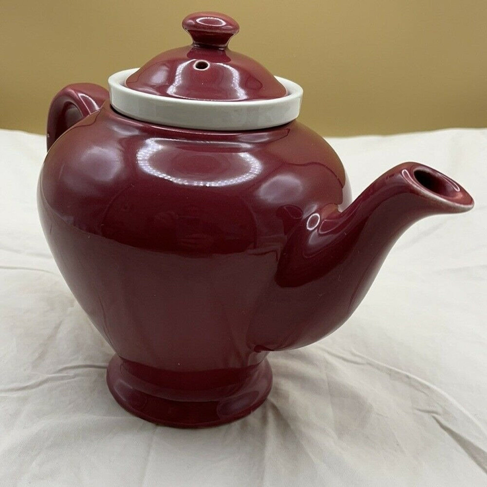 Mccormick Baltimore Tea Steeping Tea Pot Burgundy - Etsy