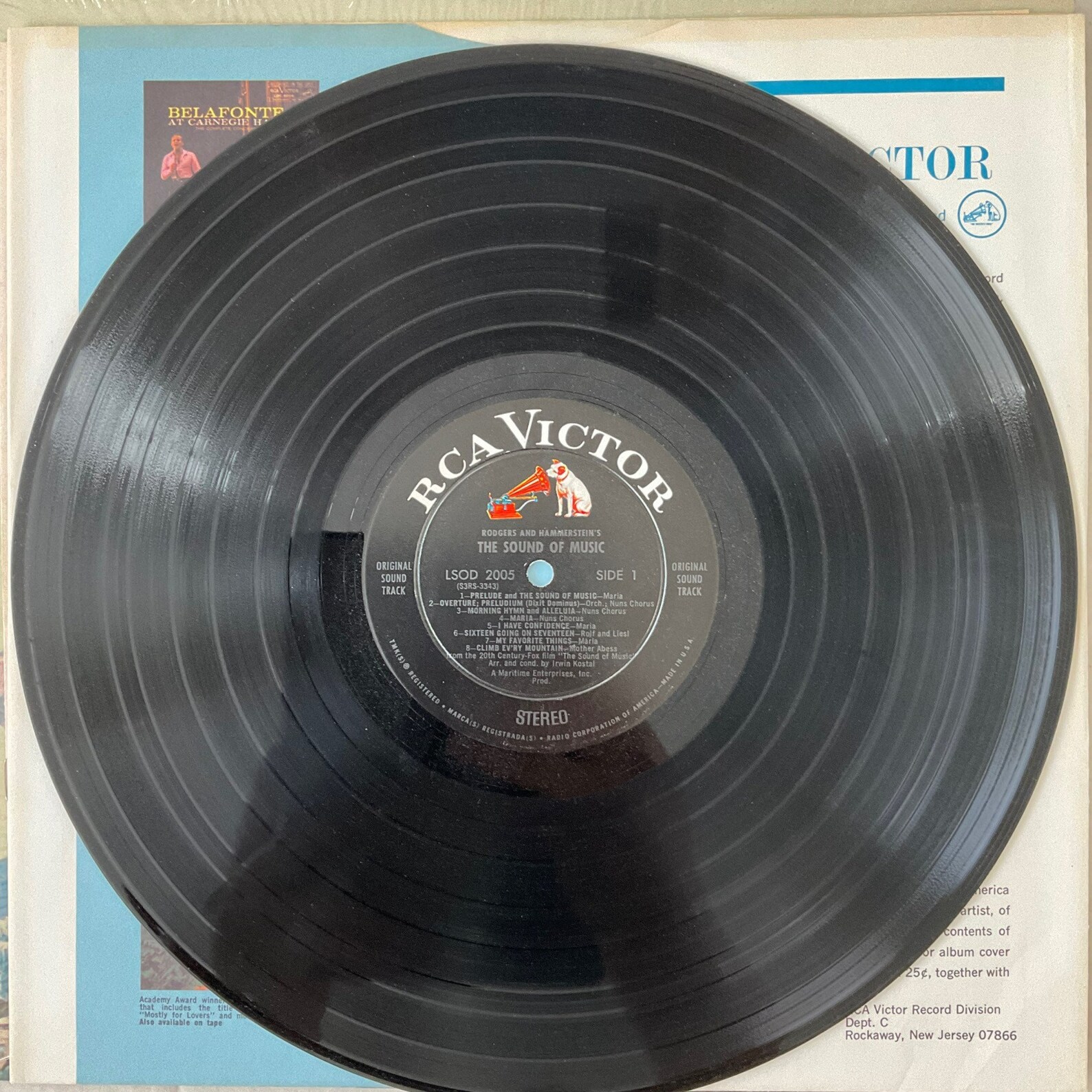 The Sound of Music Vintage Vinyl Record - Etsy