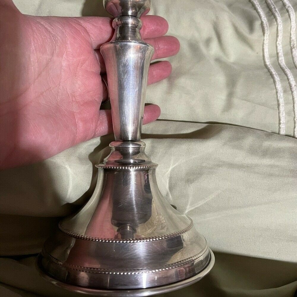 Viners Silver Plate on Copper Candle Holders - Etsy
