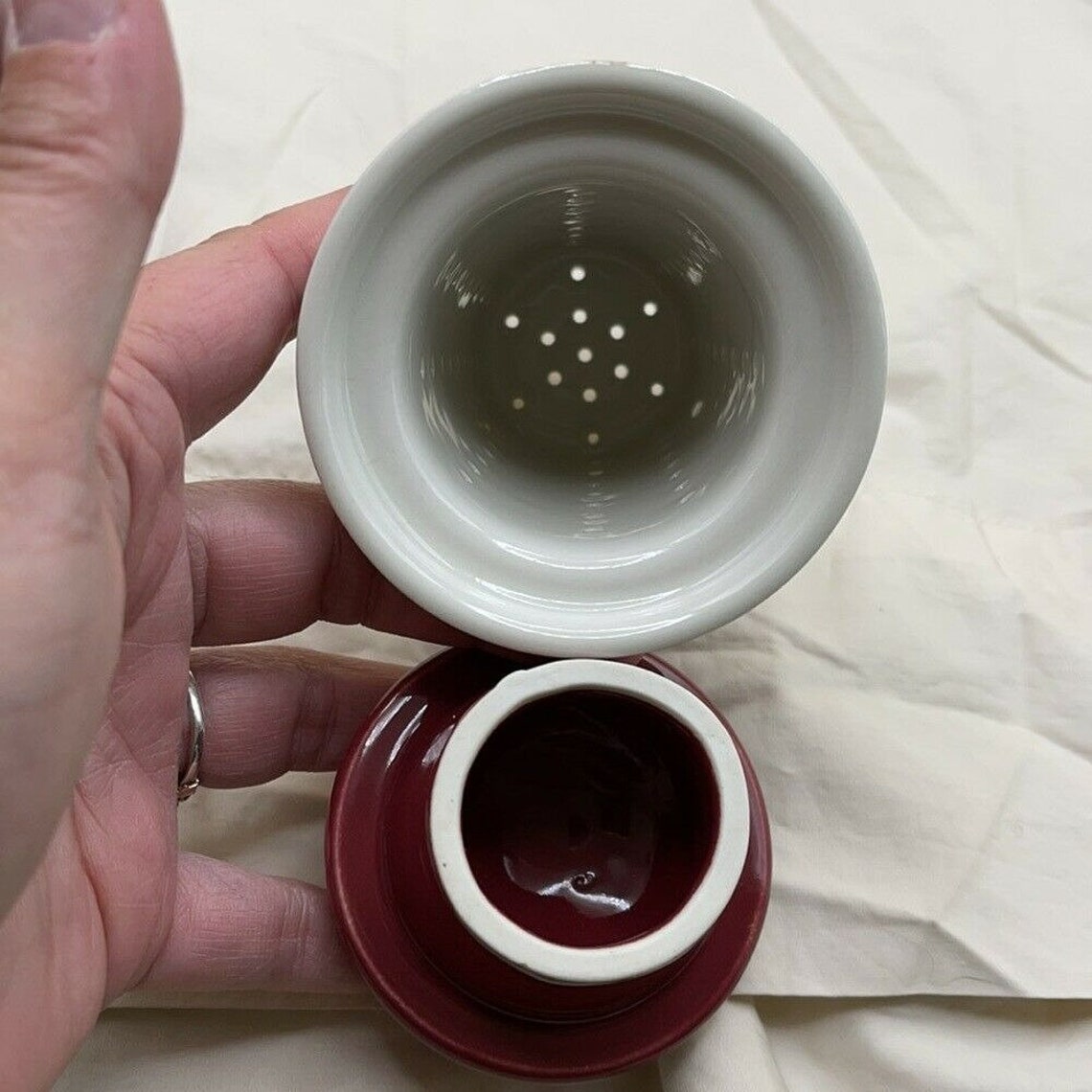 Mccormick Baltimore Tea Steeping Tea Pot Burgundy - Etsy