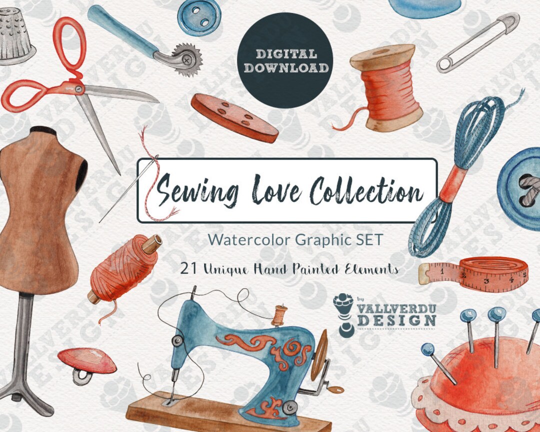 Tailoring Tools Clipart Downloads