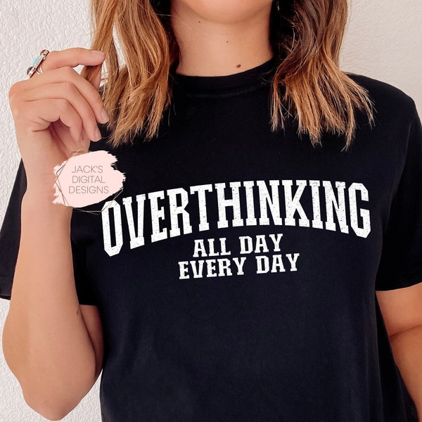 Overthinking Svg - Etsy