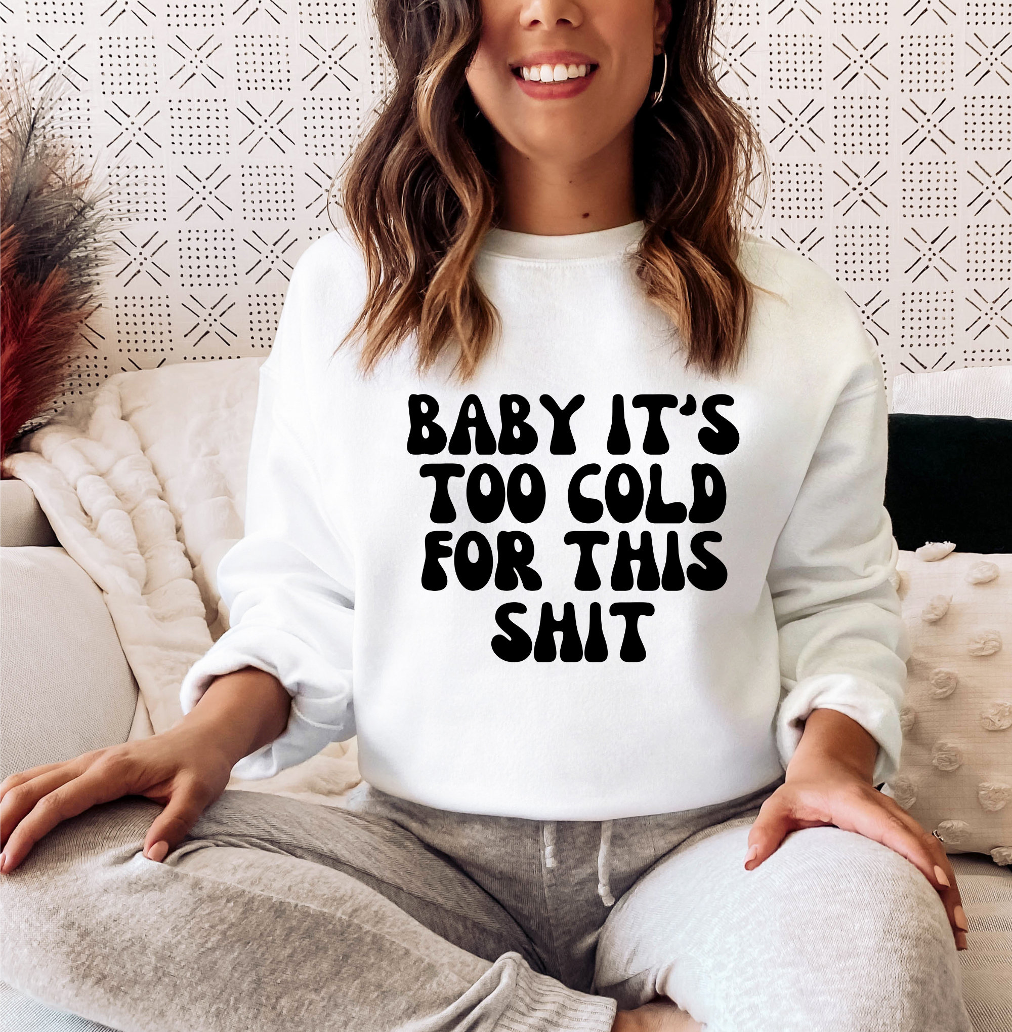 Baby Its Cold Outside Svg Too Cold for This Png Funny - Etsy