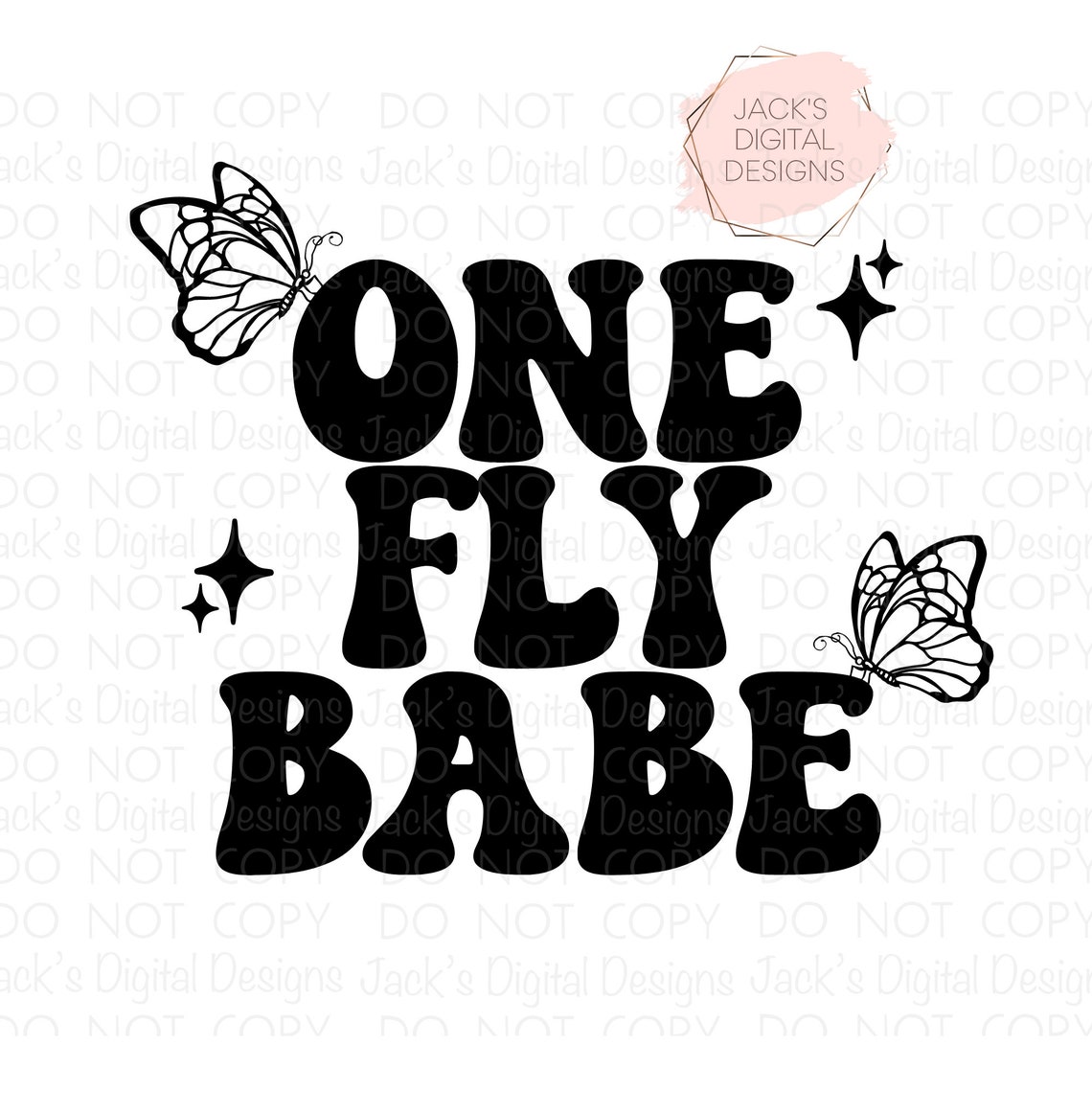 One Fly Babe Svg One Fly Babe Png Retro Babe Svg Butterfly - Etsy