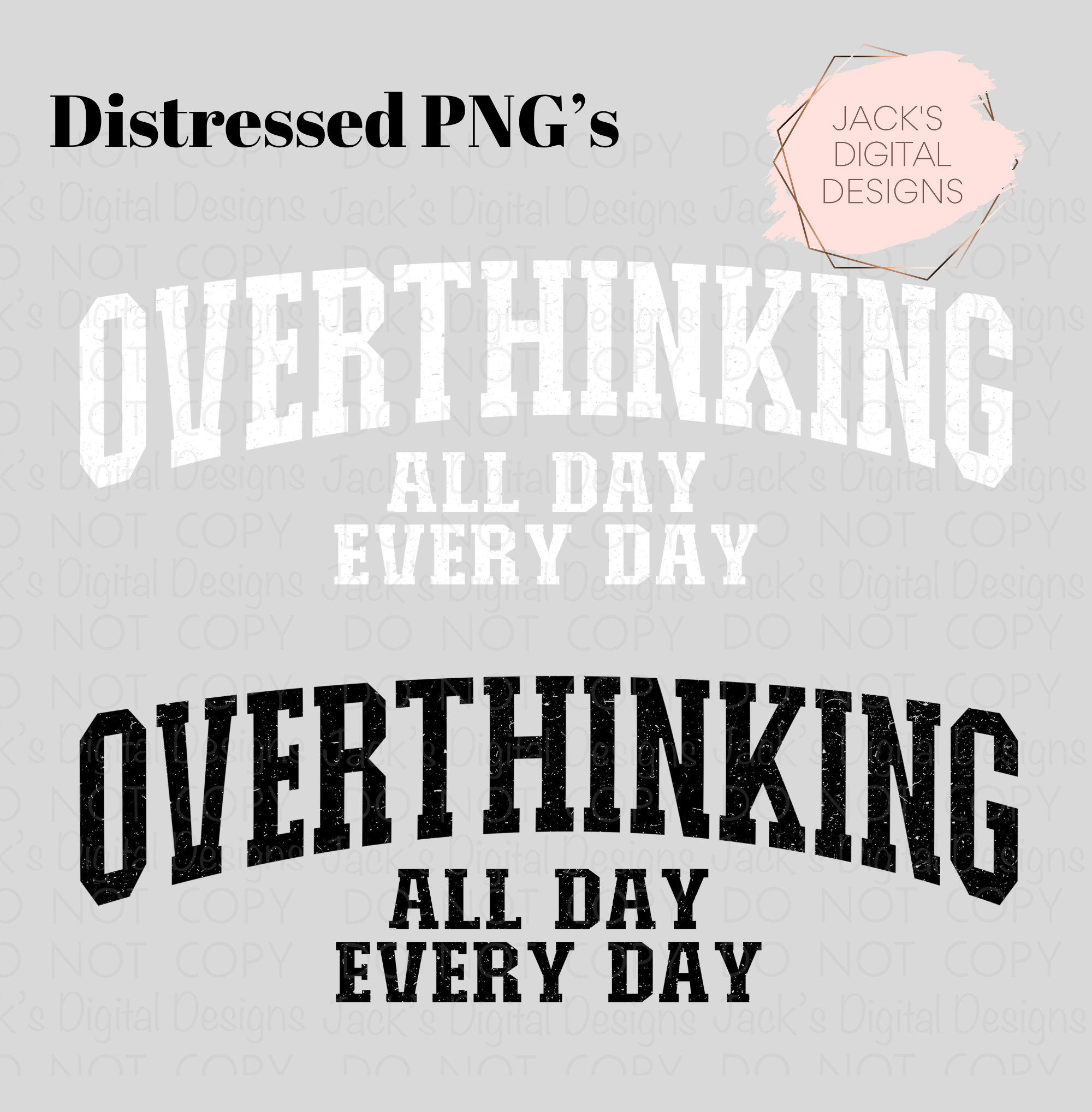 Overthinking Svg Overthinker Svg Mental Health Png - Etsy