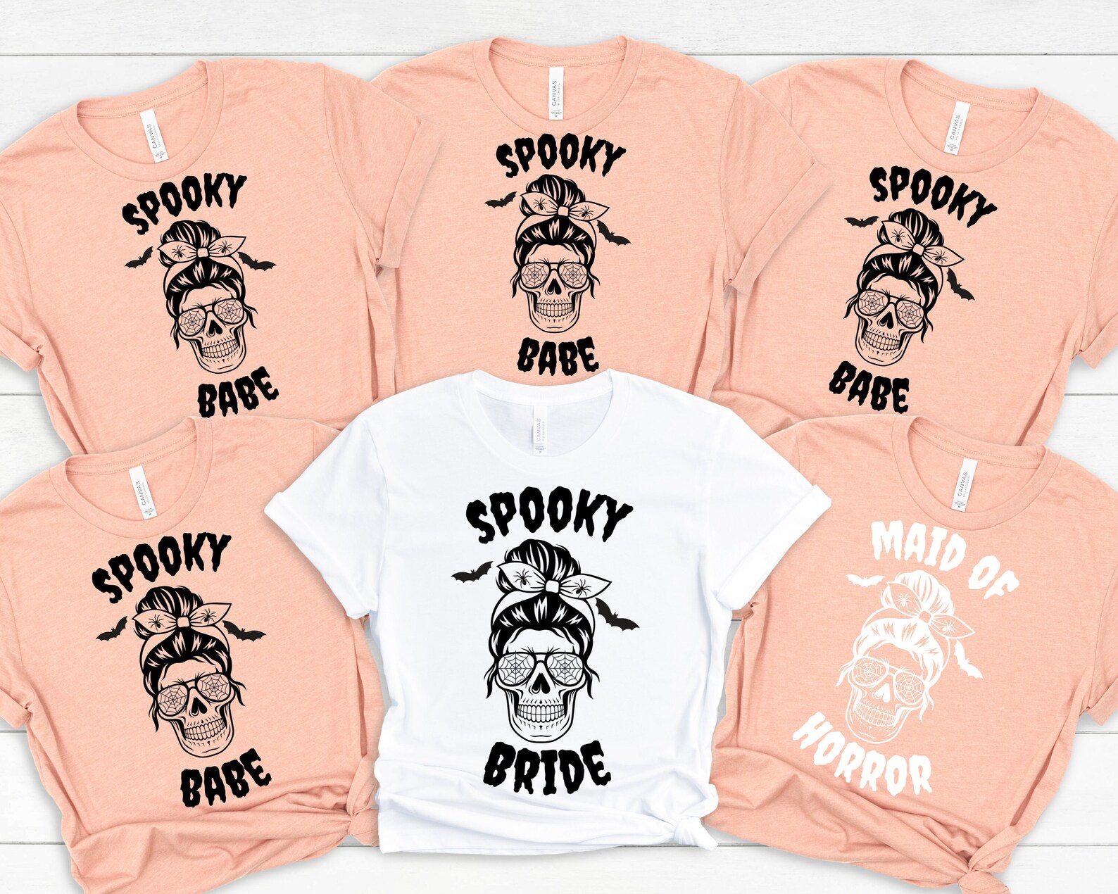 Spooky Svg Bundle, Halloween Bachelorette Party, Halloween Shirt Svg ...