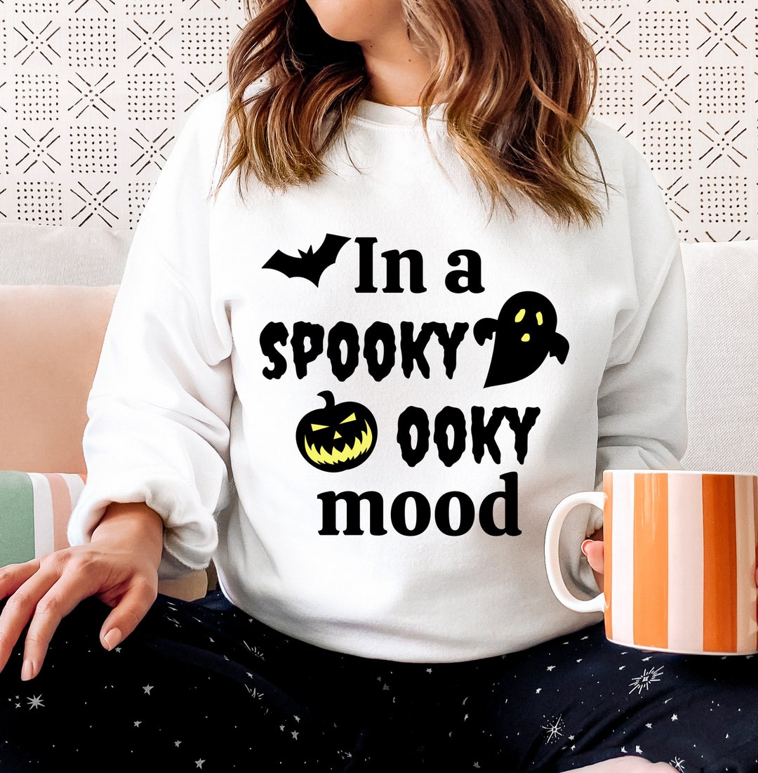 Spooky Mood Svg, Spooky Pumpkin Svg , Halloween Shirt Svg , Scary ...