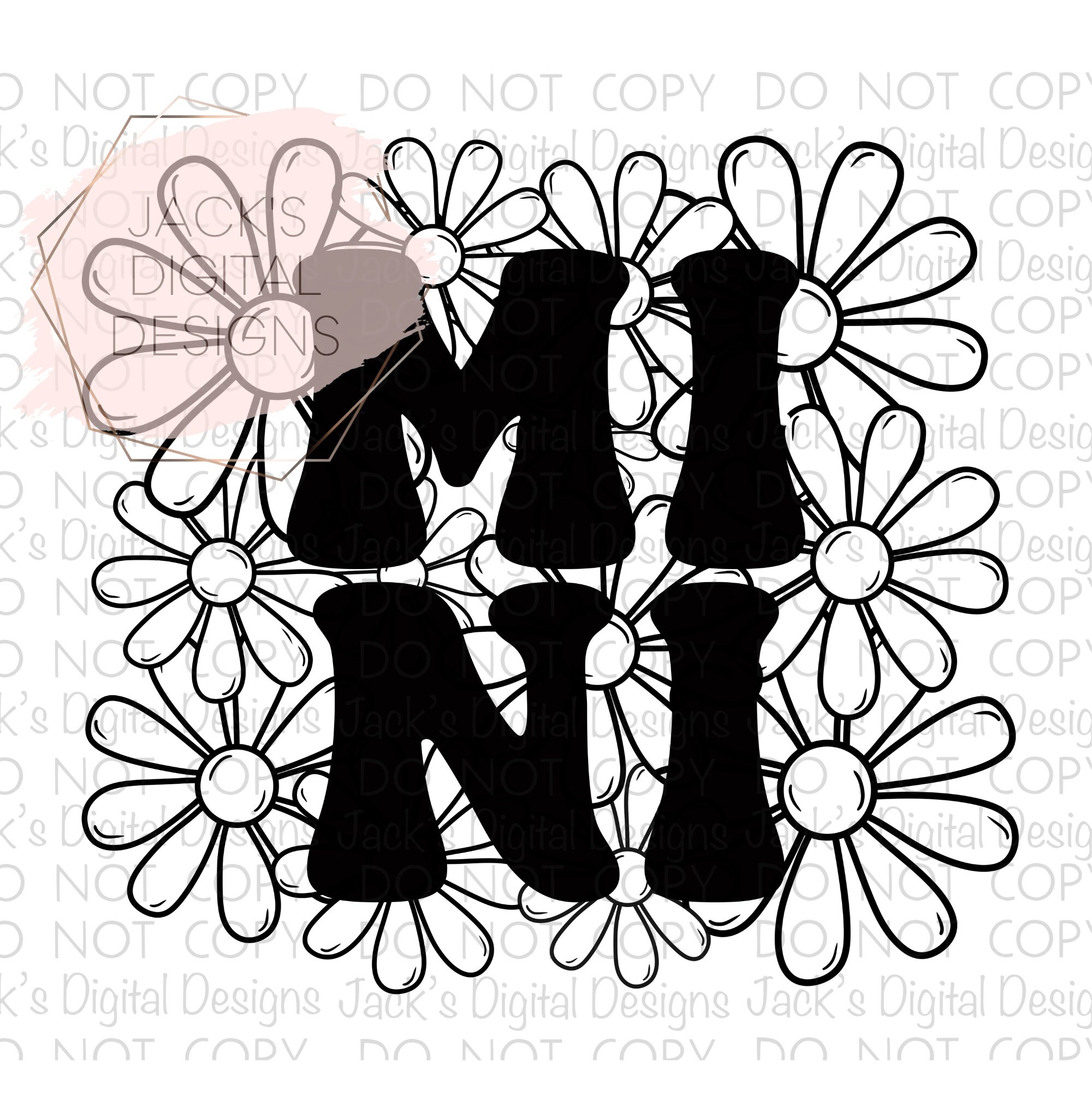 Retro Mini Png, Retro Flower Png, Floral Png, Motivational Png, Mini ...