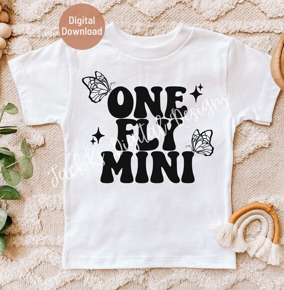 One Fly Mini Svg One Fly Mini Png Retro Mini Svg Butterfly - Etsy
