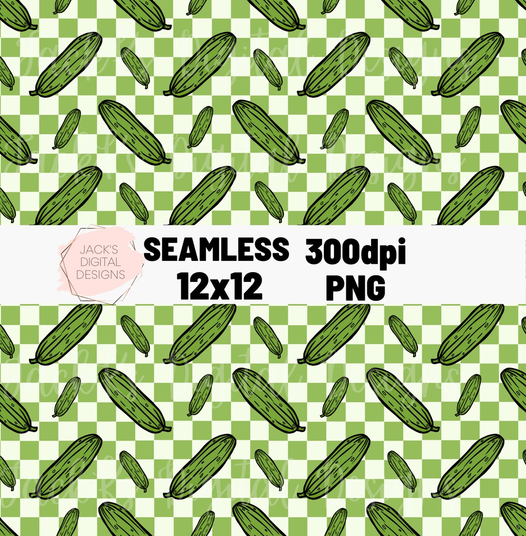 Checkered Seamless Pattern, Pickle Png, Loves Pickles Hates People Png ...