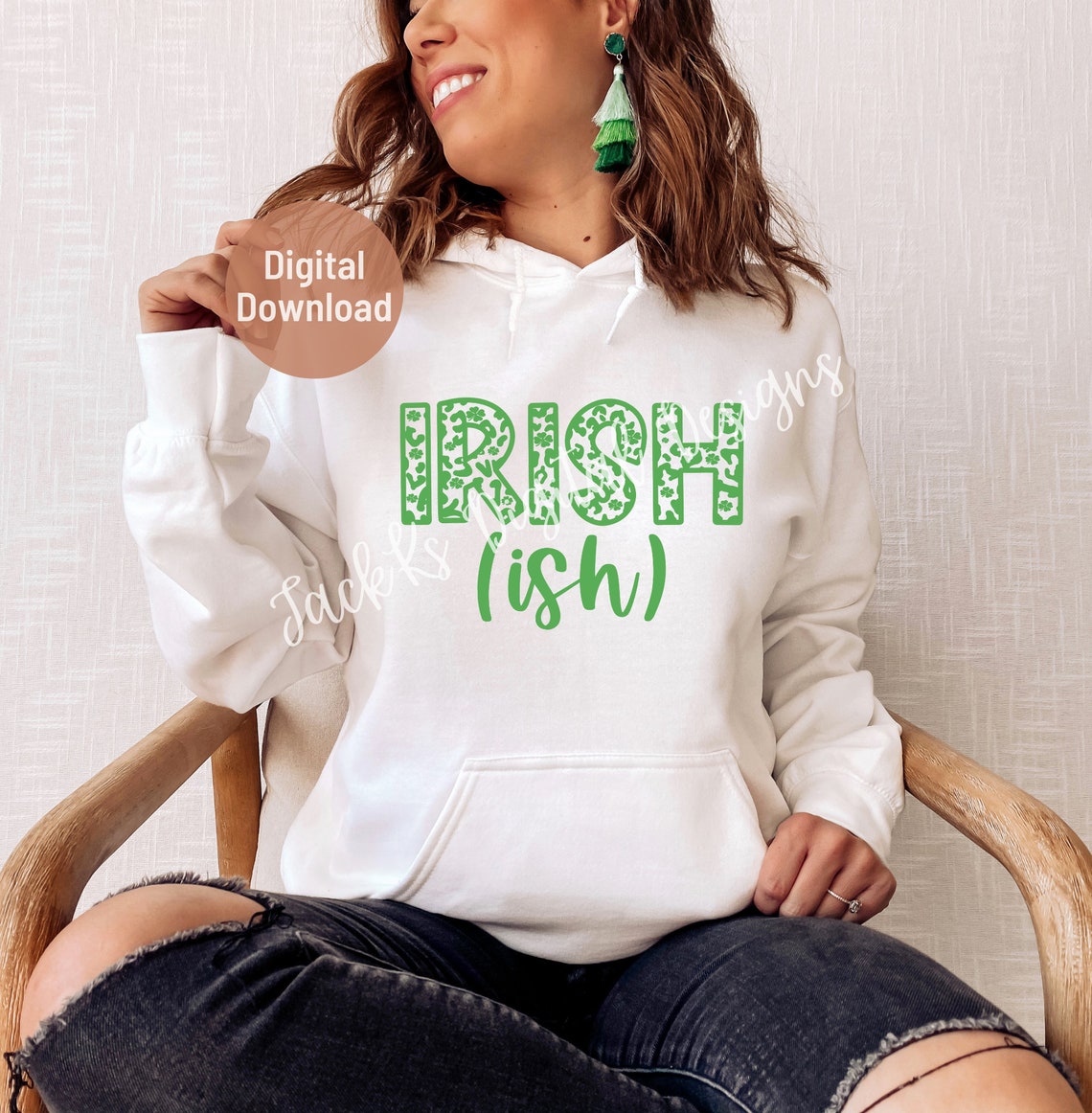 Irish Ish Svg, Leopard Print Svg, Im Irish Png, St Patrick’s Day Svg ...