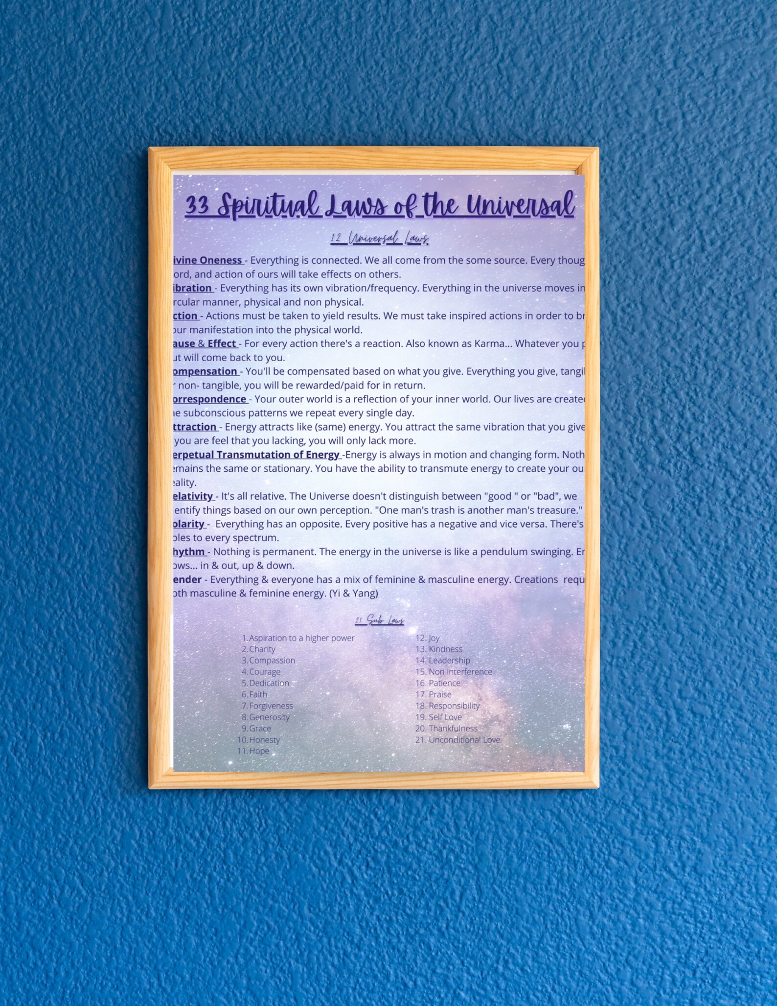 Universal Laws PDF - Etsy