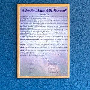 Universal Laws PDF - Etsy