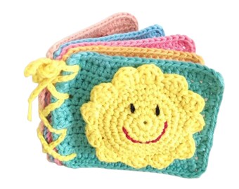 Crocheted Baby Book - Etsy