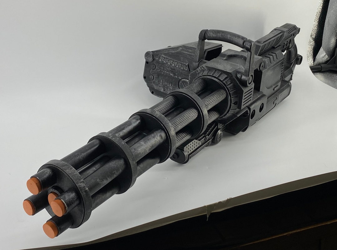Minigun Chaingun Toy Full Sized Prop - Etsy