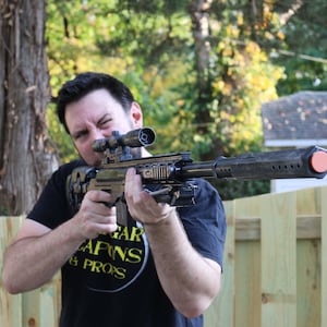 Hex Sniper Fake Toy Adult Rifle Prop - Etsy