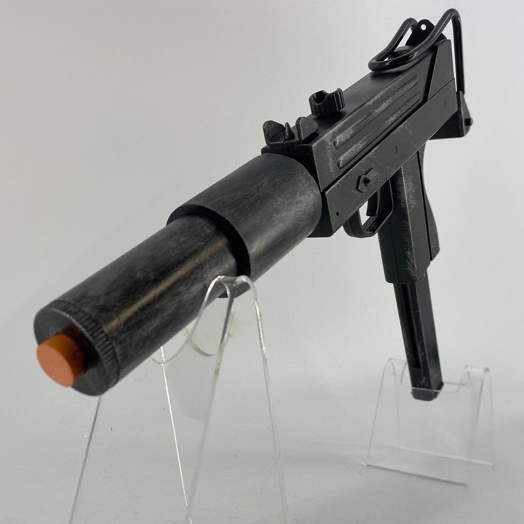 MAC 10 W/ Silencer Fake Toy Film Replica Prop - Etsy UK