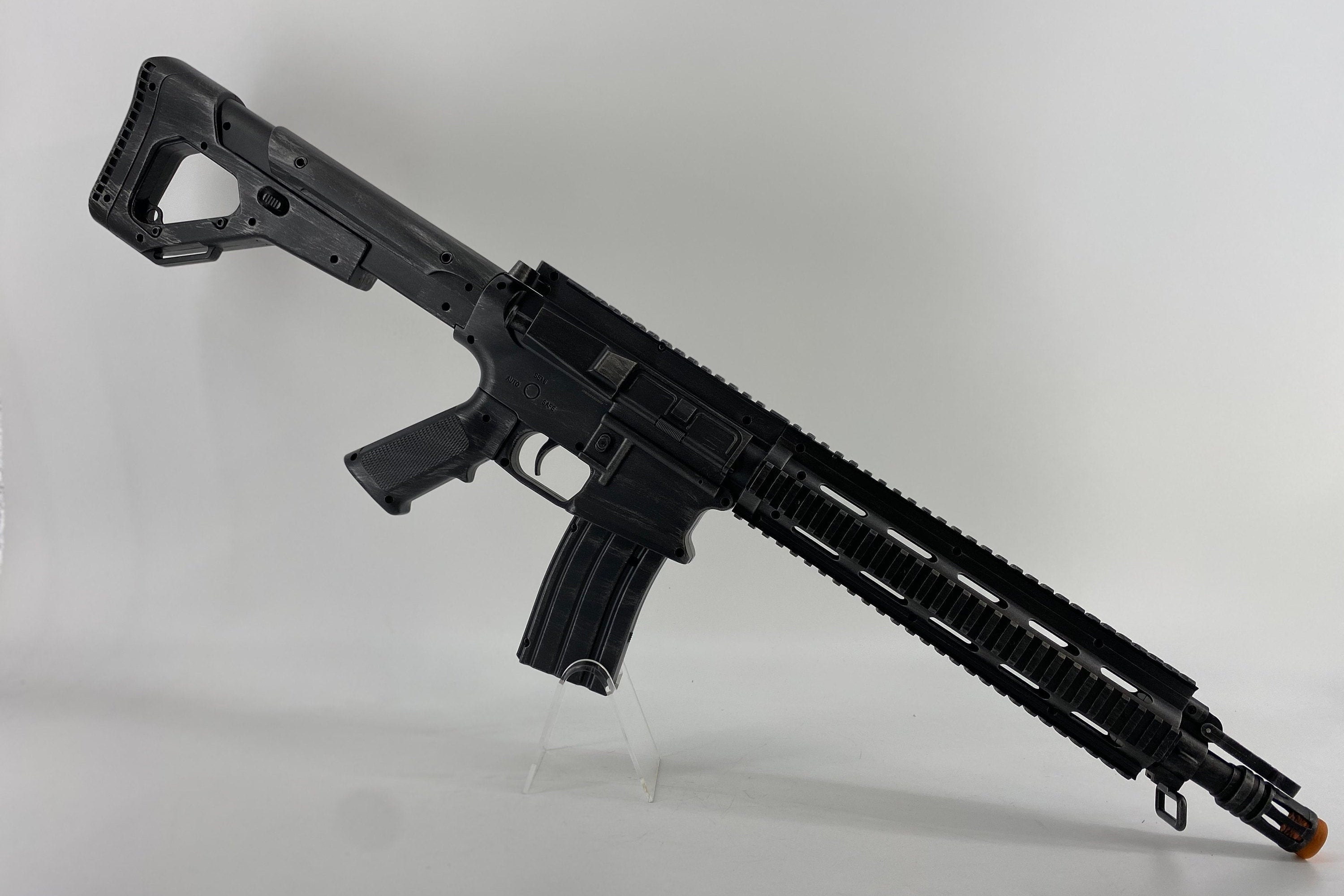 Fake AR Rifle Toy Full Sized Prop | Etsy