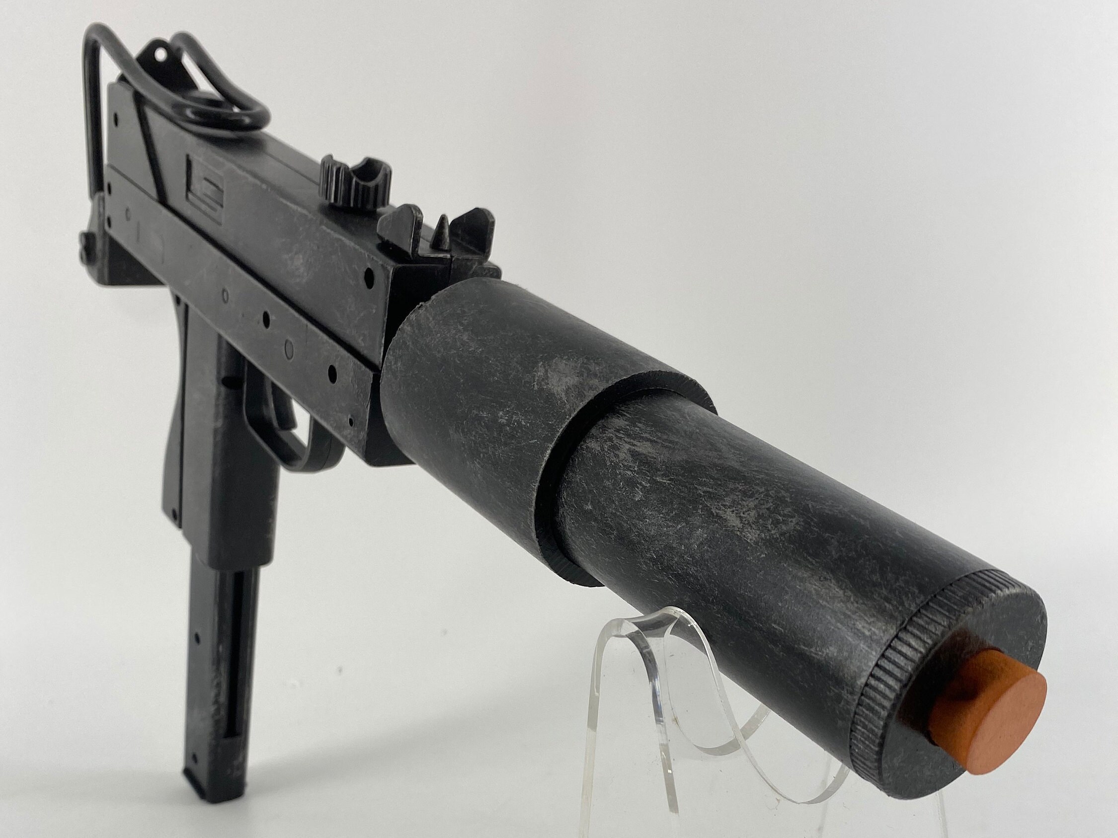 MAC 10 W/ Silencer Fake Toy Film Replica Prop - Etsy UK