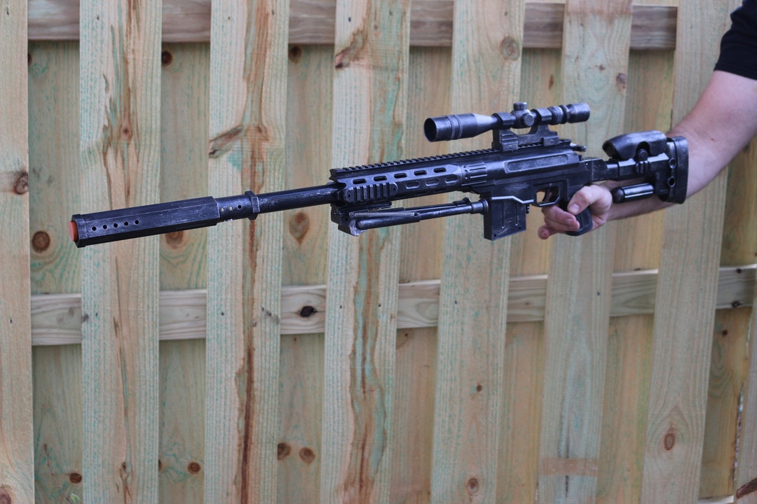 Hex Sniper Fake Toy Adult Rifle Prop - Etsy