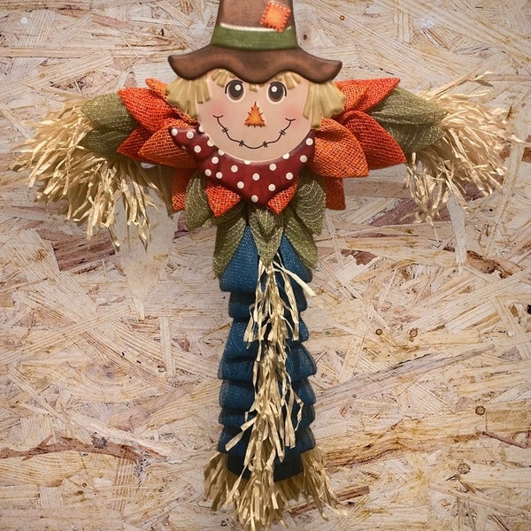 Scarecrow Wreath - Etsy