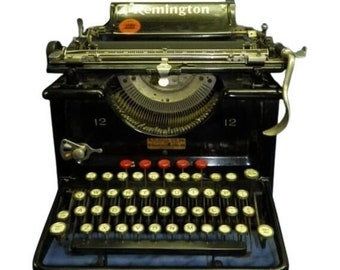 Remington Typewriter 12 - Etsy