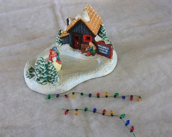 Wee Crafts FARM HOUSE Model 21570 Ready to Paint Holiday Christmas ...
