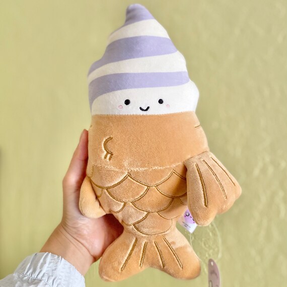 The Original Taiyaki Ice Cream Plushie - Etsy
