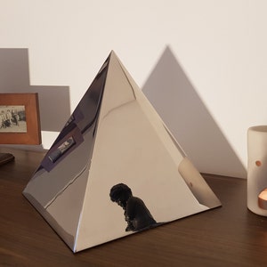 Stainless Steel Polished Pyramid Urn ADULT - Etsy