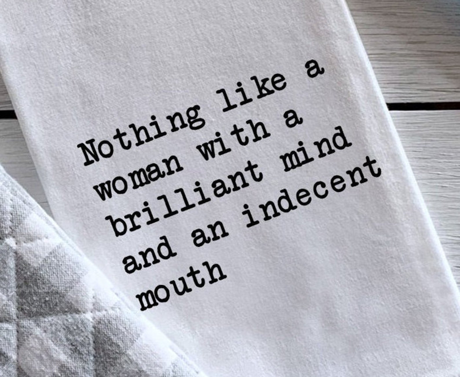 Counting to Ten/funny Tea Towel/snarky/kitchen Towel/towel With Sayings ...
