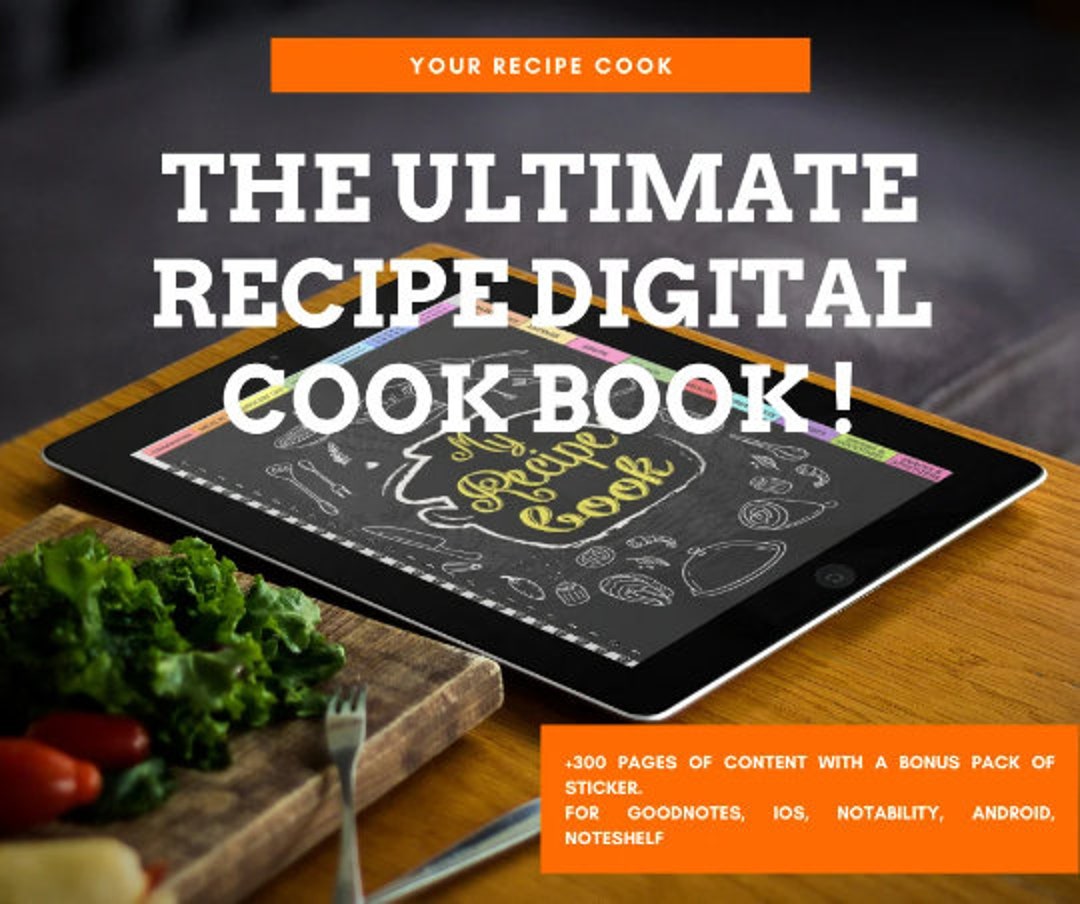The Recipe Book You Need for the Kitchen ! - Etsy