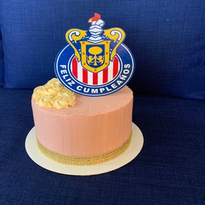 Chivas Guadalajara Feliz Cumpleaños Cake Topper - Etsy