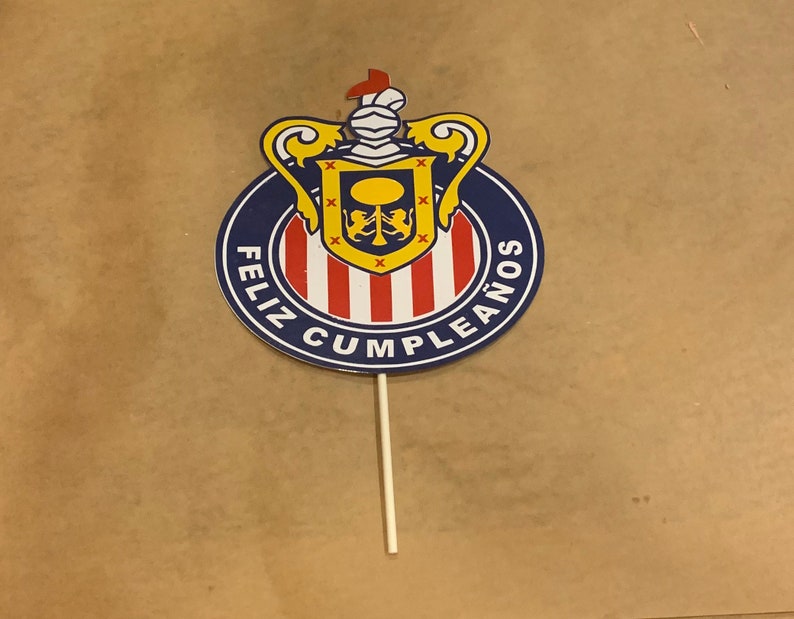 Chivas Guadalajara Feliz Cumpleaños Cake Topper - Etsy