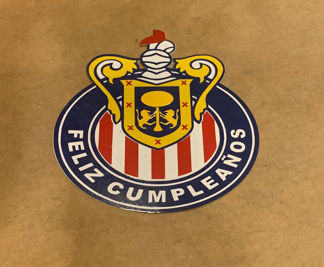 Chivas Guadalajara Feliz Cumpleaños Cake Topper - Etsy