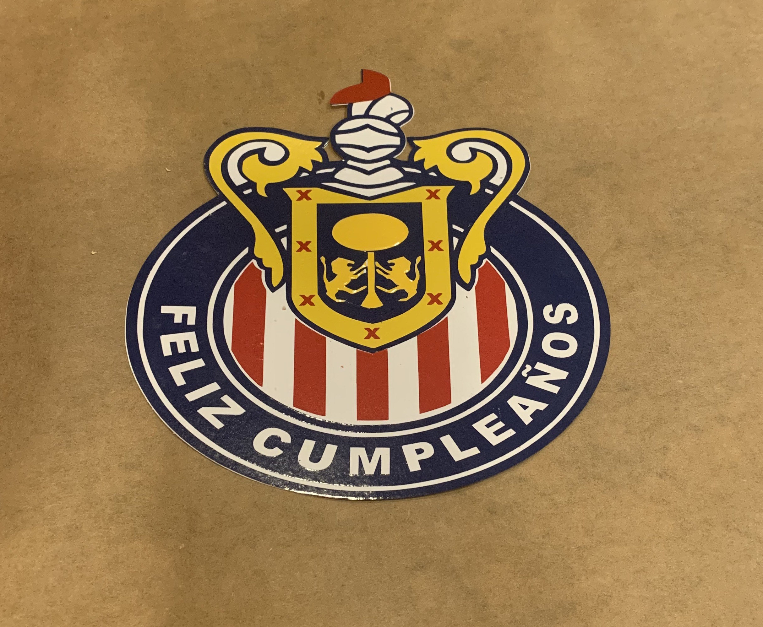 Chivas Guadalajara Feliz Cumpleaños Cake Topper - Etsy