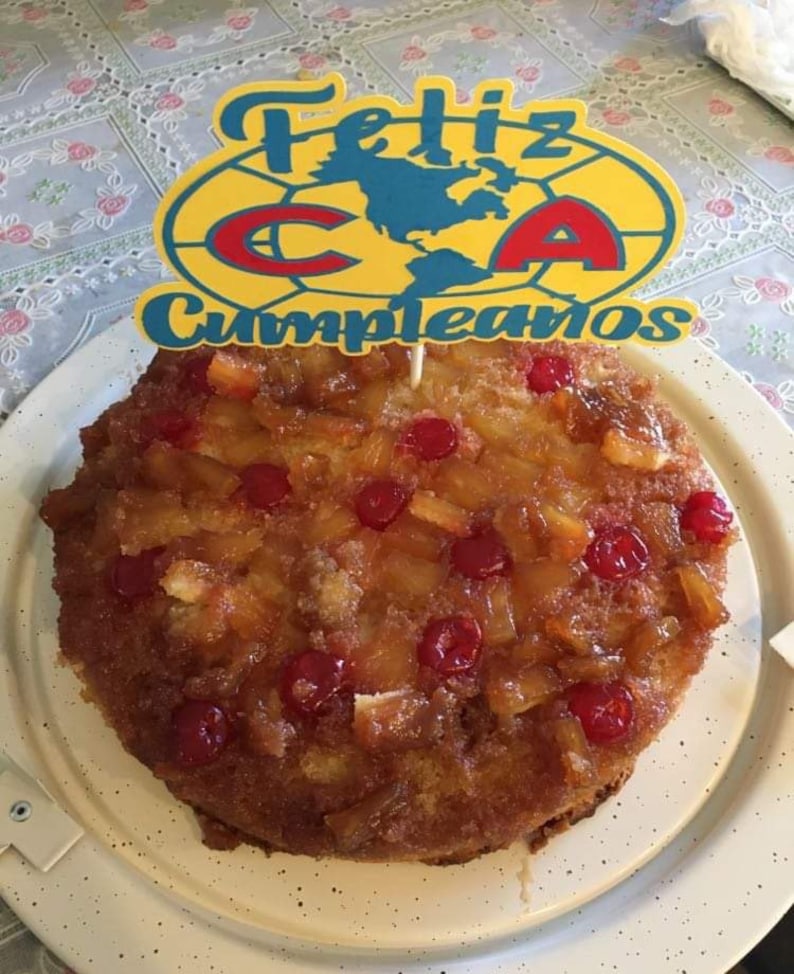 Club America Feliz Cumpleaños Cake Topper - Etsy