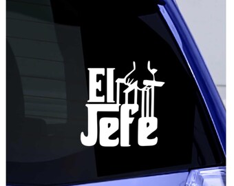 El Jefe Funny Mexican Shirt Parody Godfather Boss Man - Etsy