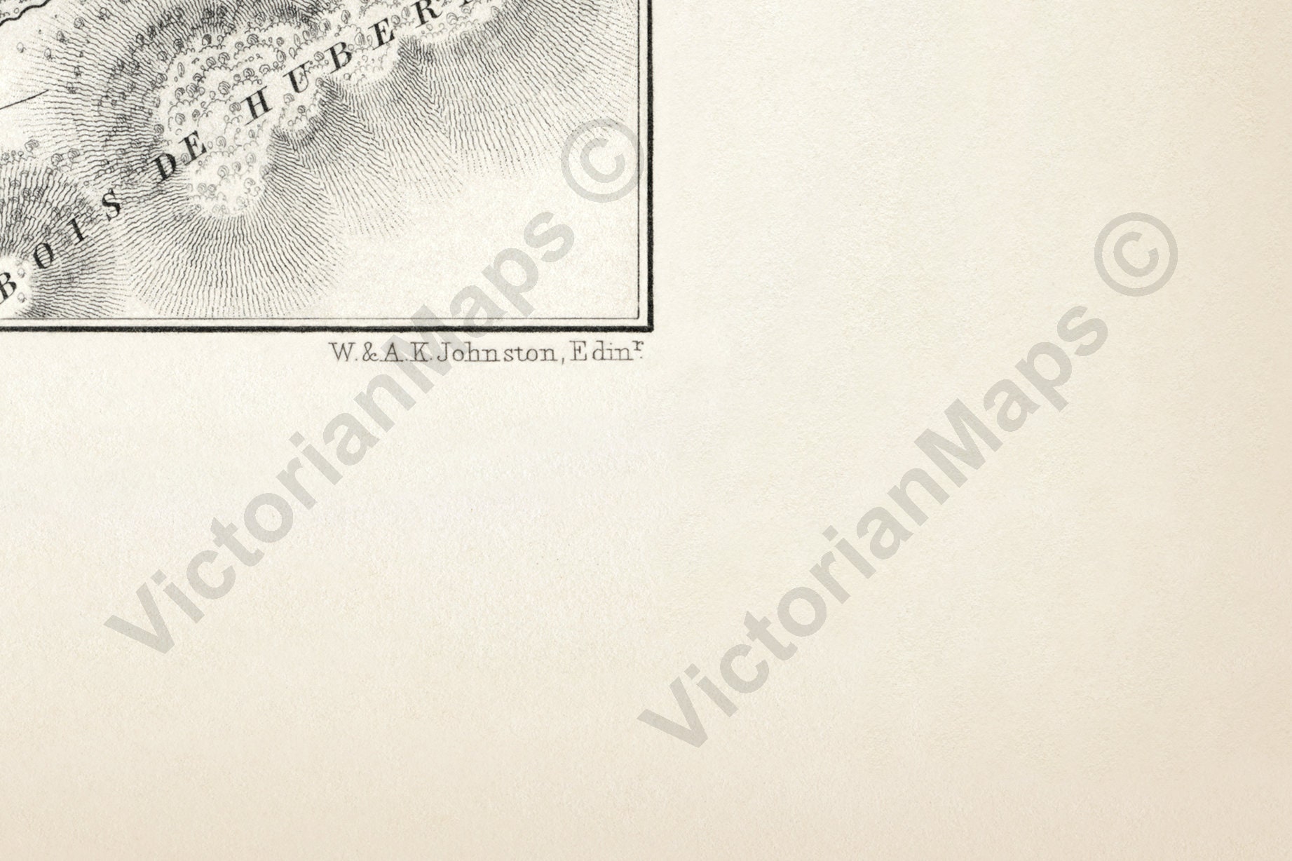 Battle of Waterloo 1815 Sheet 2 Antique Victorian Plan Alison's Atlas ...