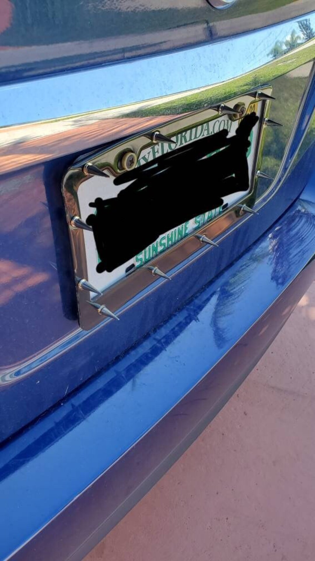 Personalized Car License Plate Frame / Car Accessory / License Plate ...