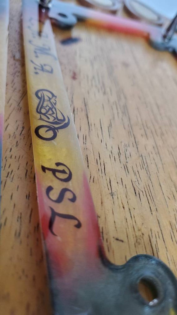 Personalized Motorcycle License Plate Frame / Customize / - Etsy