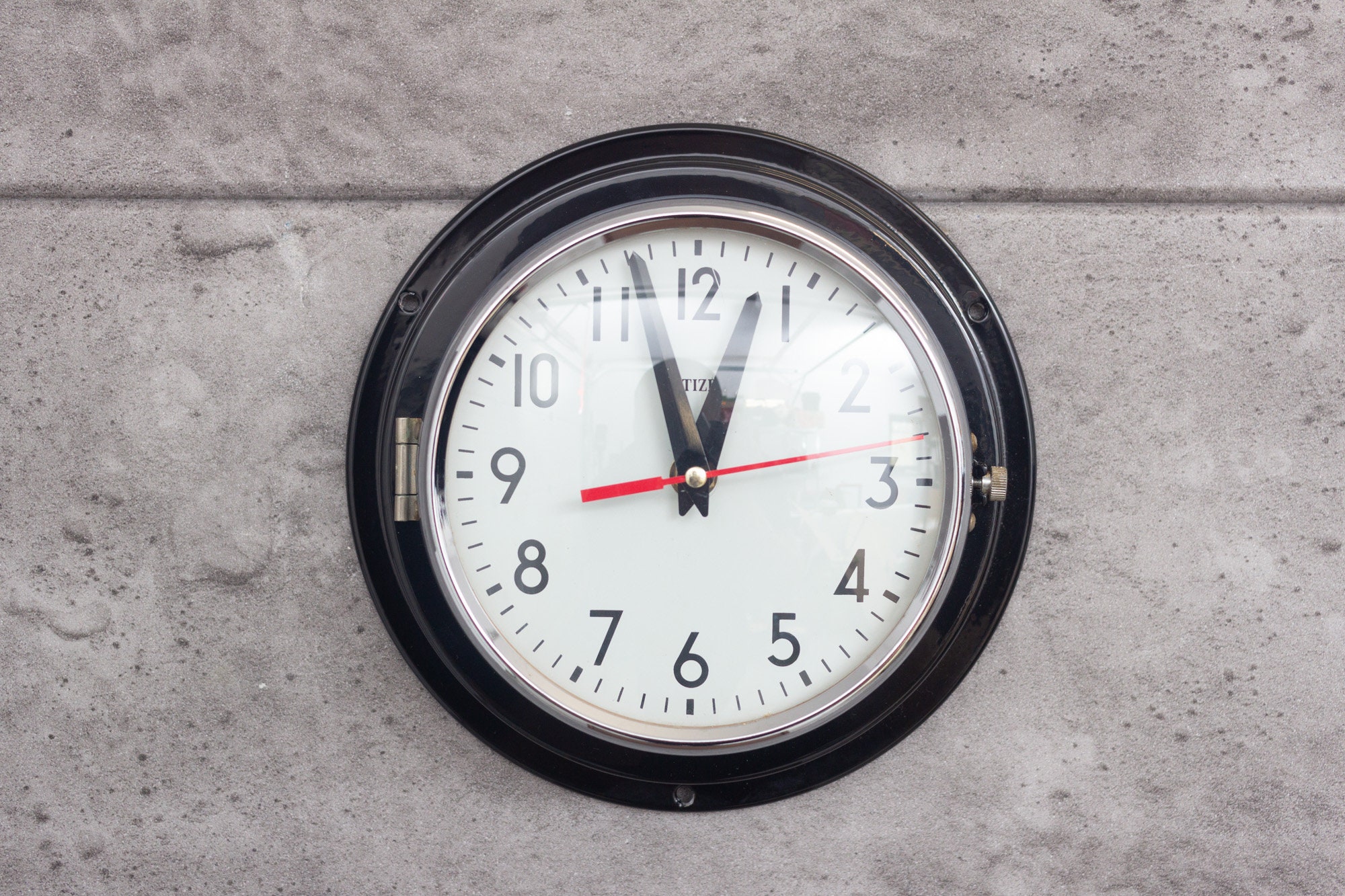 Citizen Industrial Wall Clock - Etsy