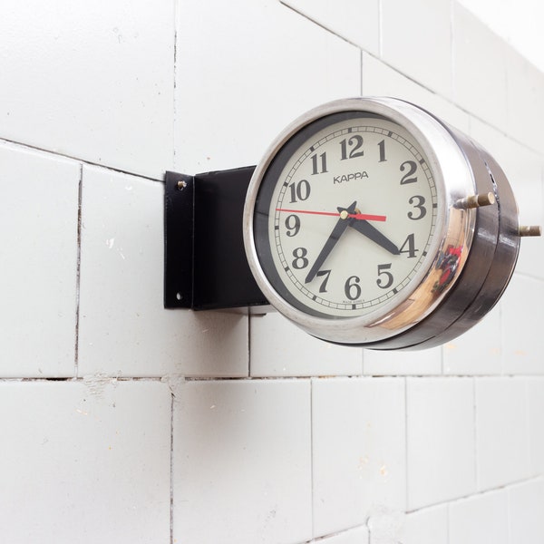 Double Sided Clock - Etsy